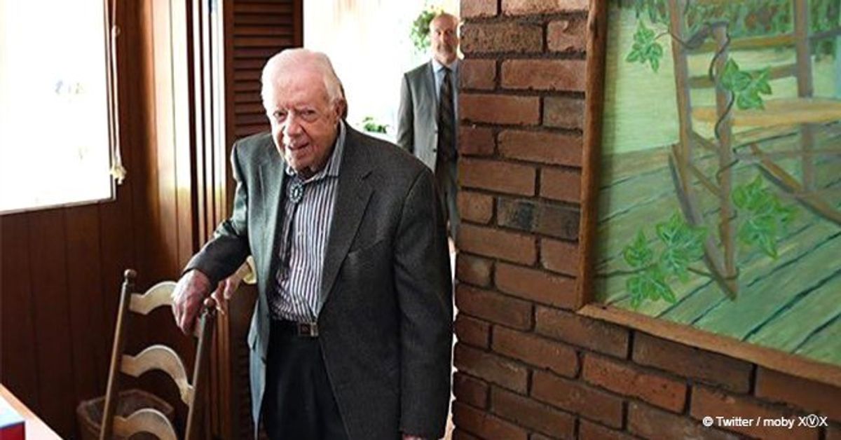 Jimmy Carter, 94, resides in the same $167,000 ranch house he built ...
