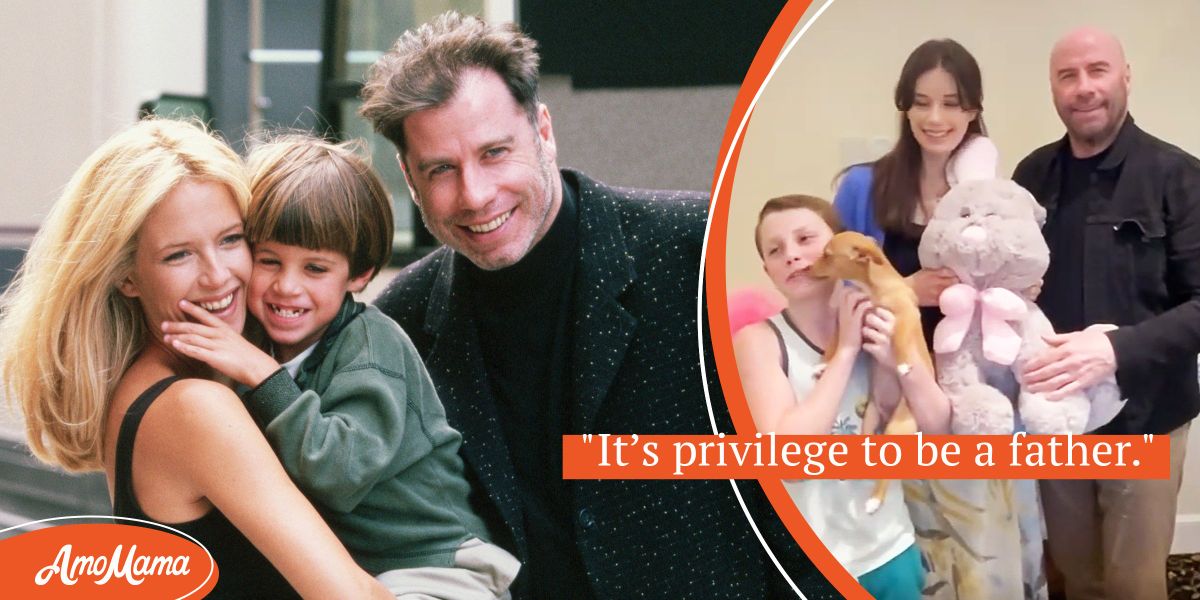 John Travolta Said Church Helped Him Survive Son's Loss — Younger Kids ...