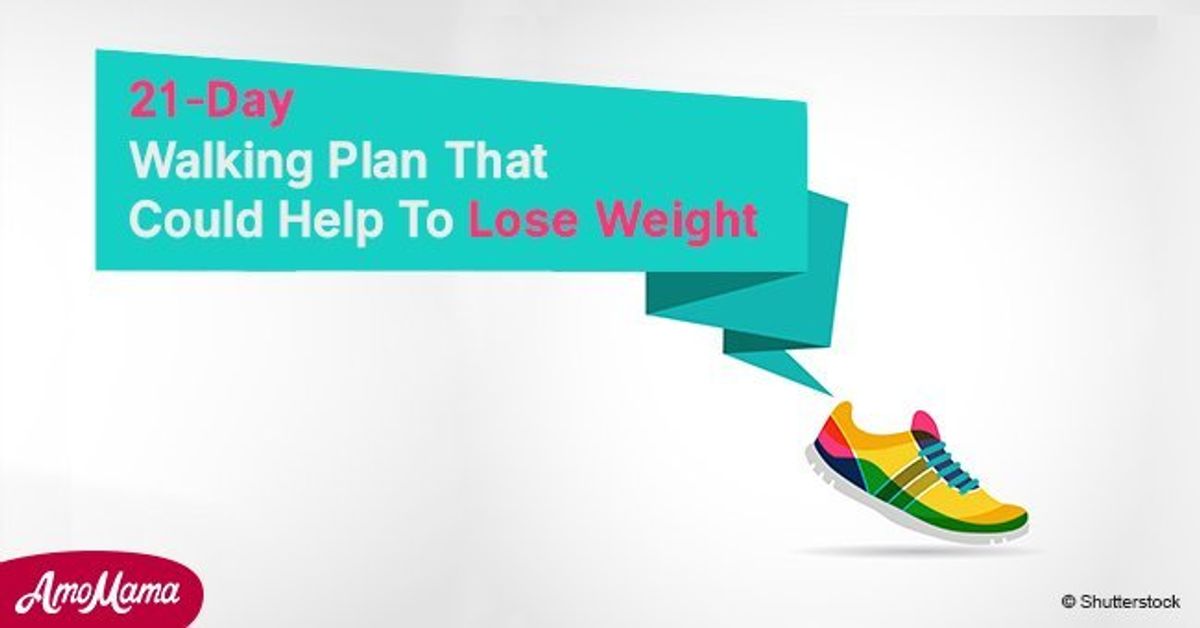 21-day walking plan that could help to lose weight