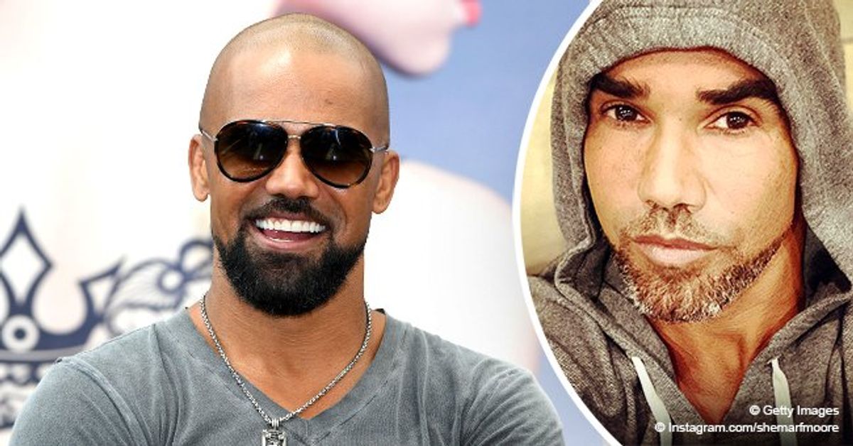 SWAT Star Shemar Moore's Salt and Pepper Look Has Fans Swooning