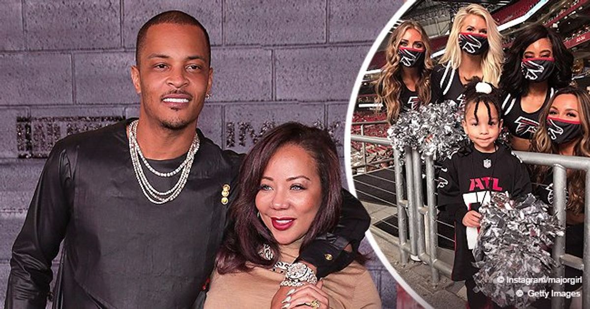 TI & Tiny's Adorable Daughter Heiress Looks Cute Posing in a Stadium ...