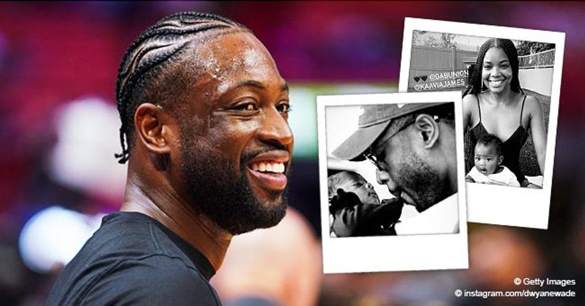 Dwyane Wade Shares Throwback Photos with His Beautiful Wife & Baby ...