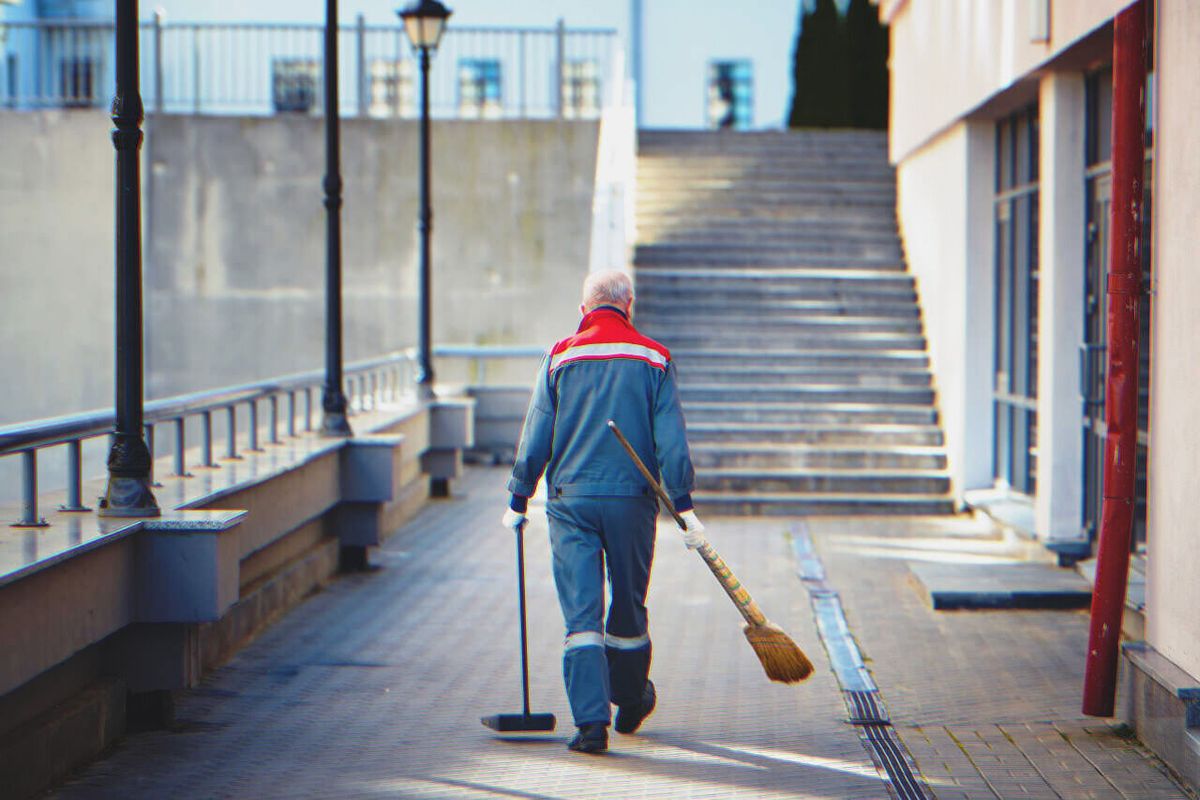 Poor Janitor Shares Lunch with Homeless Boy, Ends up Moving into Huge ...
