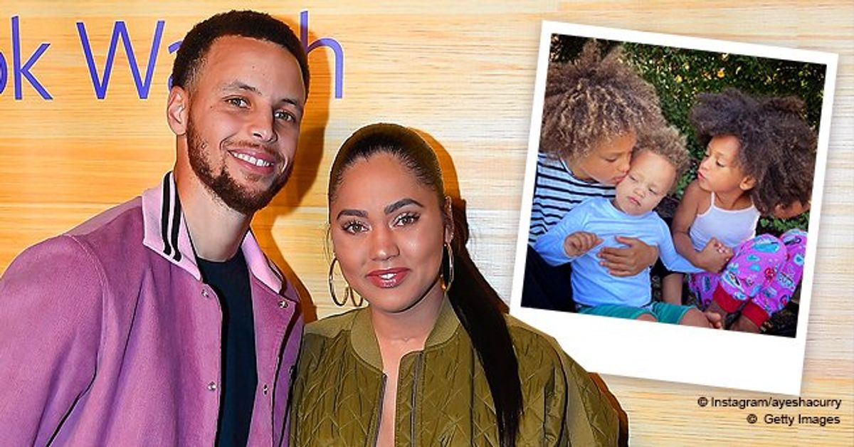 Ayesha and Stephen Curry's 3 Kids Look beyond Cute with Their Fluffy ...
