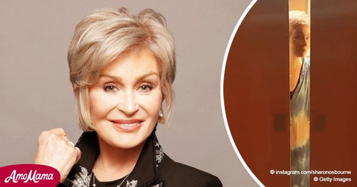 Sharon Osbourne Is Makeup-Free as She Wishes Her Followers a Good Night ...