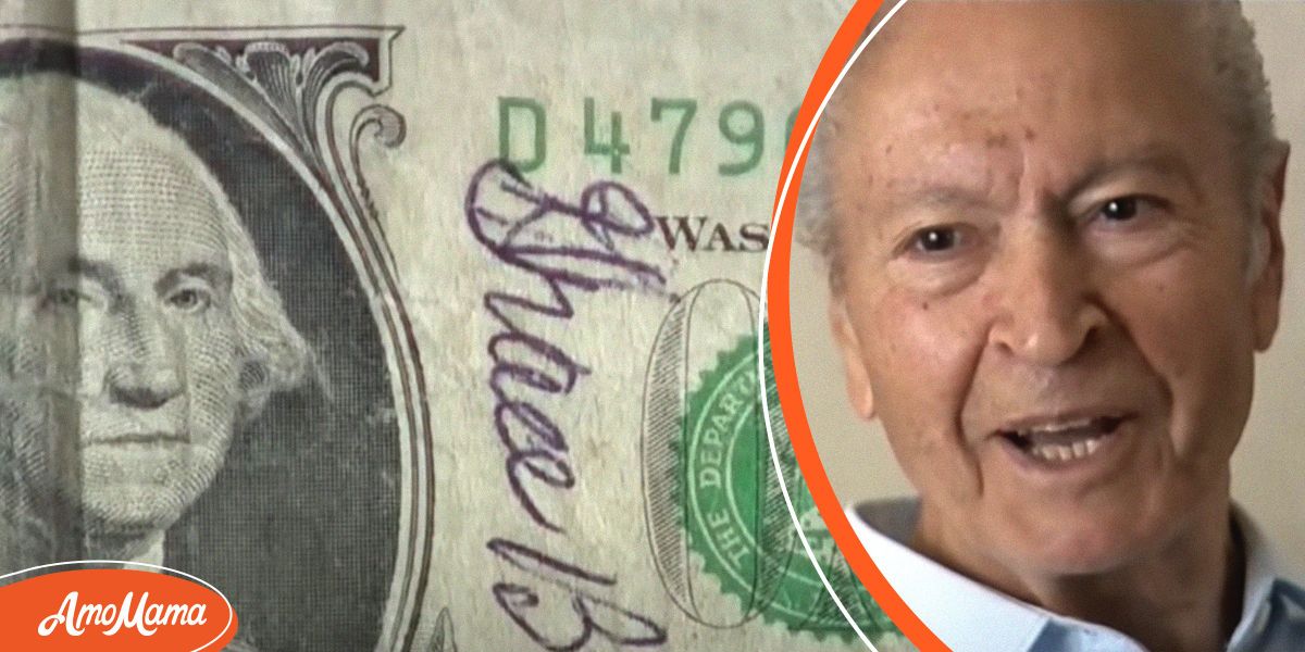Widower Gets $1 Bill as Change and Sees Late Wife's Name Written on It