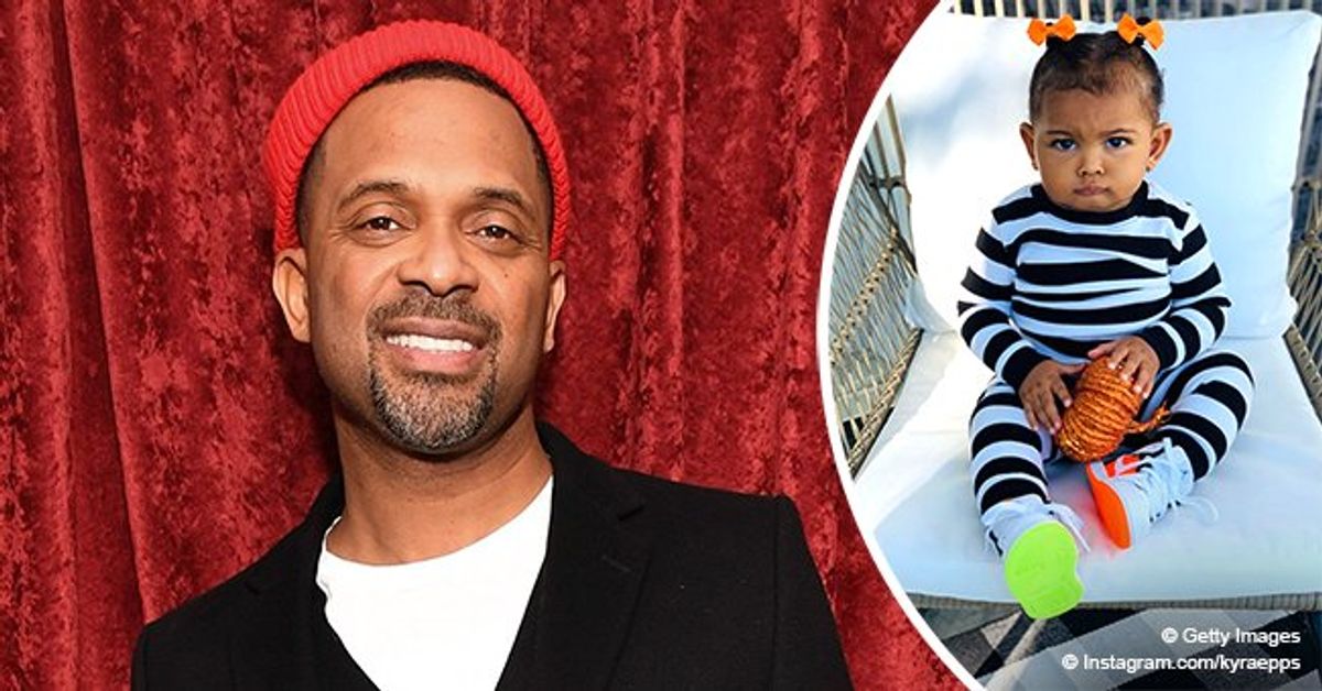 See Mike Epps' Baby Indiana's Adorable Frown Holding a Pumpkin in ...