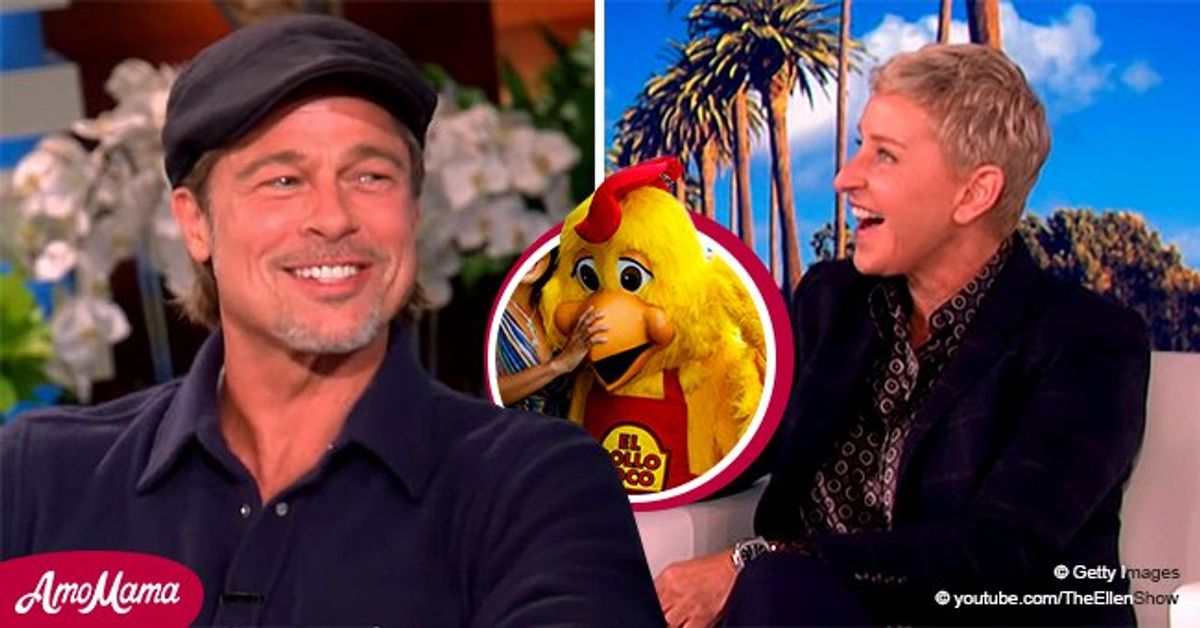Brad Pitt Has No Shame about Being an El Pollo Loco Chicken Mascot ...