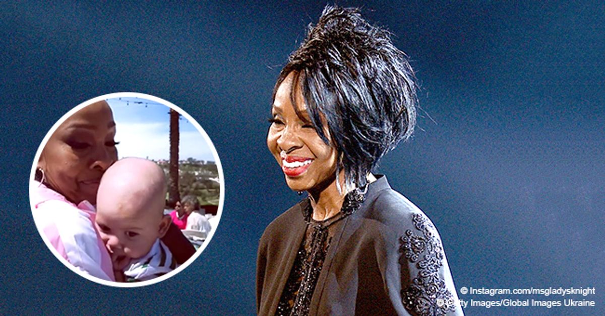 Gladys Knight Smiles While Cuddling Her Adorable Great-Grandson in Video