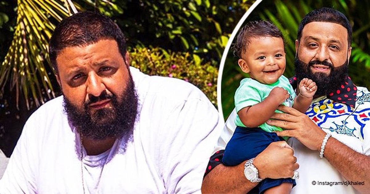 DJ Khaled Is a Picture of an Ideal Father as He Poses with His Son ...