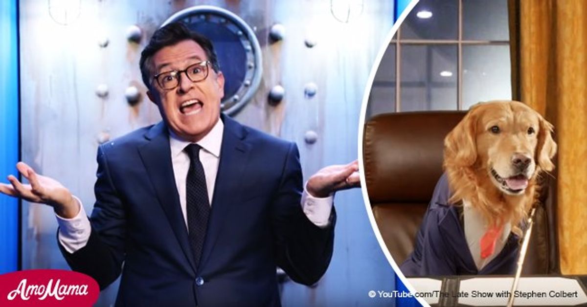Stephen Colbert compares US to a submarine while mentioning a dog in ...