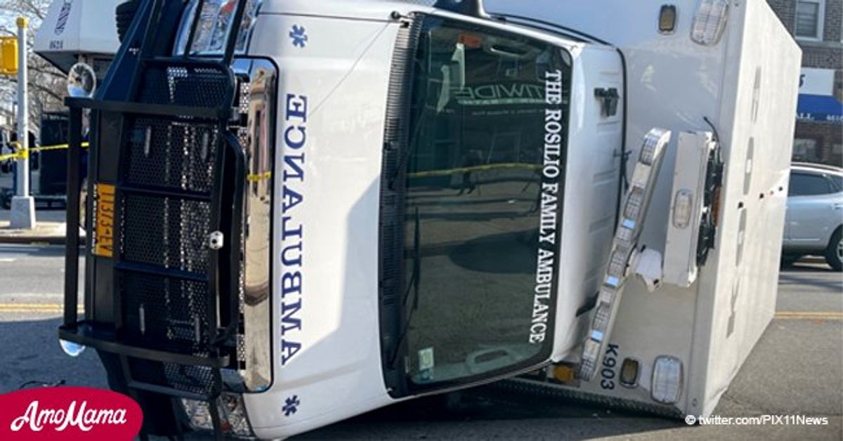 95-Year-Old Woman Dies & 8 People Injured after T-Bone Crash Overturns ...