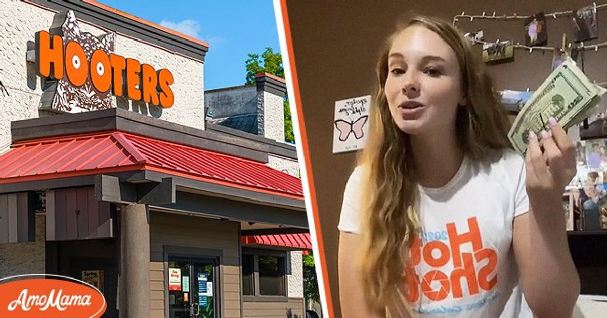 Hooters Waitress Shows off the Impressive Tips She Made in a Week