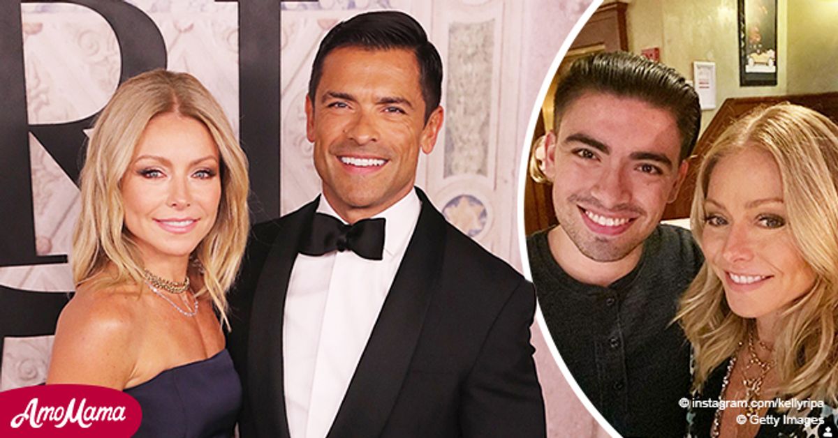 Kelly Ripa of 'Live with Kelly and Ryan' Posts Photo with Son Michael ...