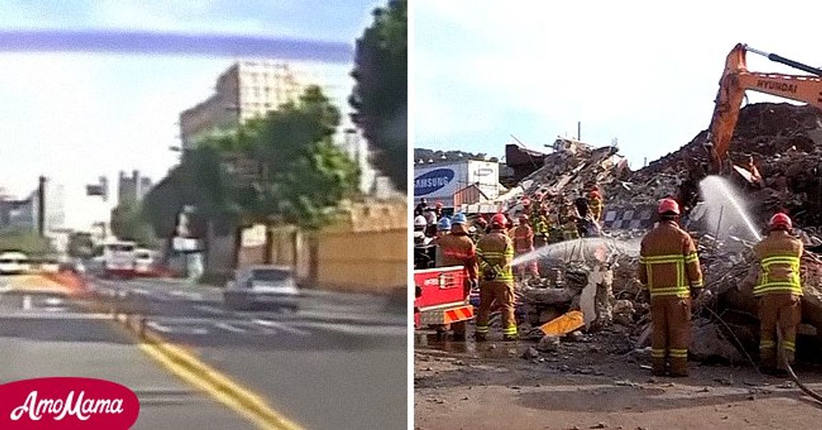 At Least 9 People Dead after Building Collapses on a Bus in South Korea
