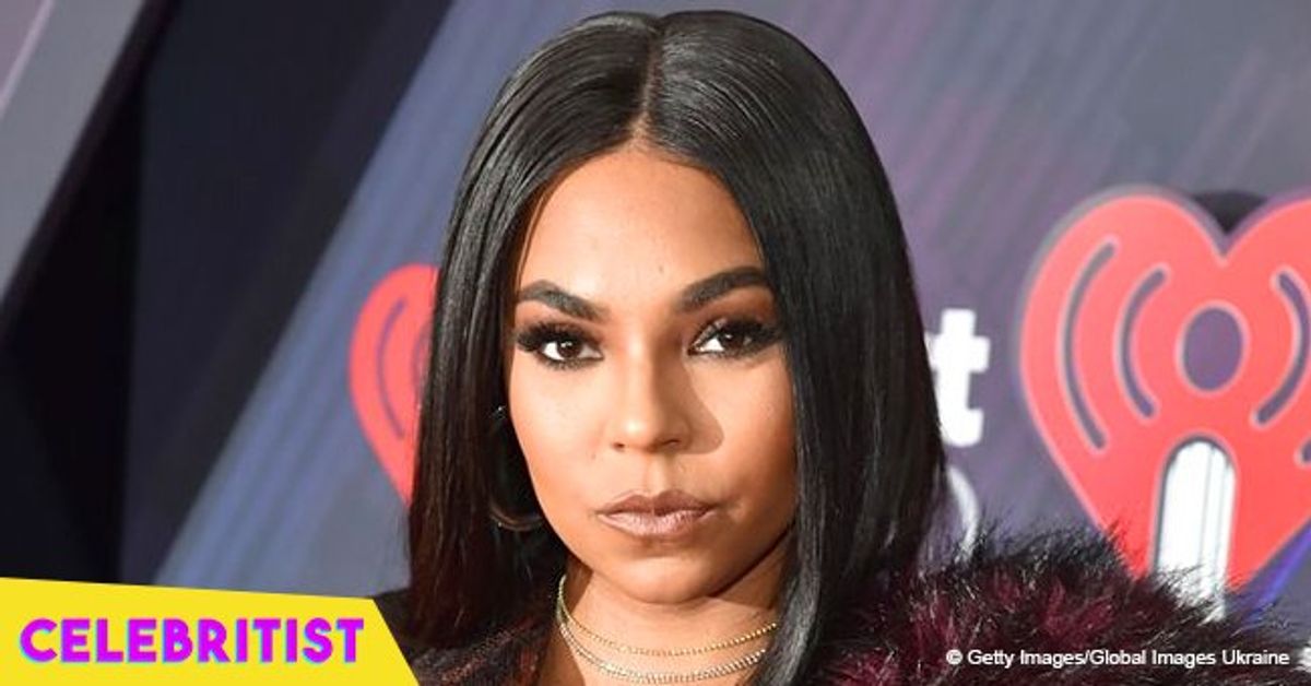 Ashanti flaunts major curves in blue, velvet dress in recent photos