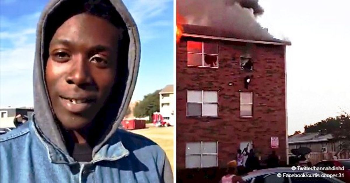 Young stranger heroically catches baby as it dropped 3 floors up from ...