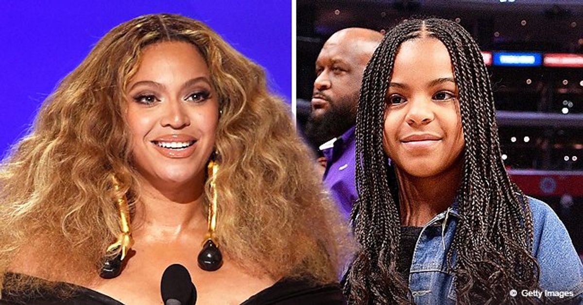 Beyoncé's Daughter Blue Ivy Celebrates Her 1st Grammy Award Wearing a ...
