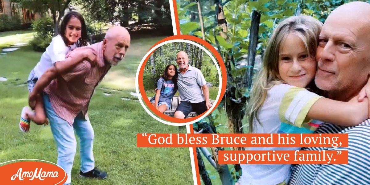 Sick Bruce Willis Carried His Children on Back — Happy Dad Tried to ...