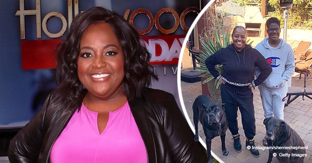 Sherri Shepherd's Look-Alike Teen Son Jeffrey Is Taller Than Her in ...