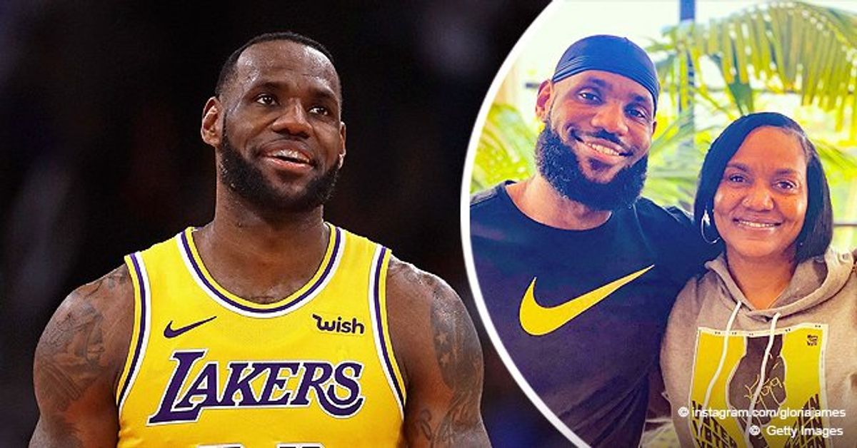 LeBron James & Mom Gloria Look Cute Smiling in a Photo Together — Fans ...