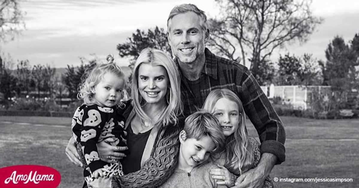 Jessica Simpson Posts Sweet Pic of Her Husband & Their Three Children ...