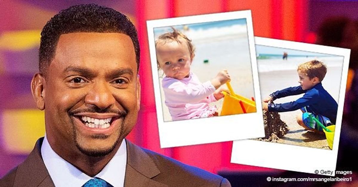 Alfonso Ribeiro's Children Look Adorable Playing on the Beach in ...