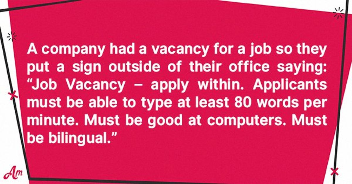 Daily Joke: Clever Dog Applies for Job Vacancy in Office