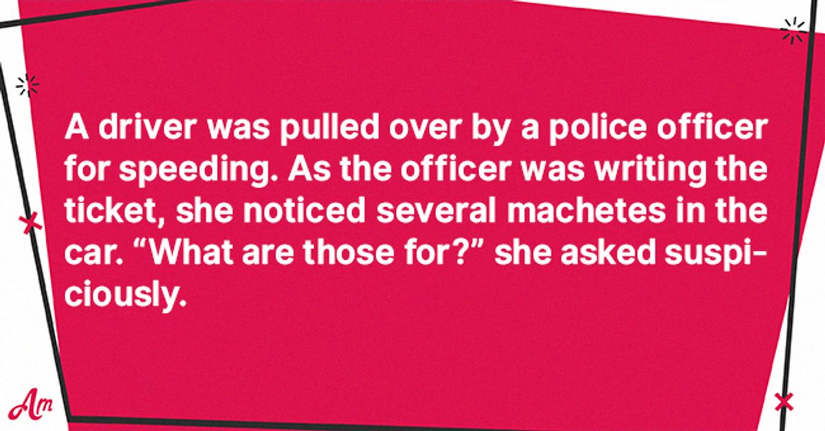 Daily Joke: A Driver Is Pulled over by a Police Officer