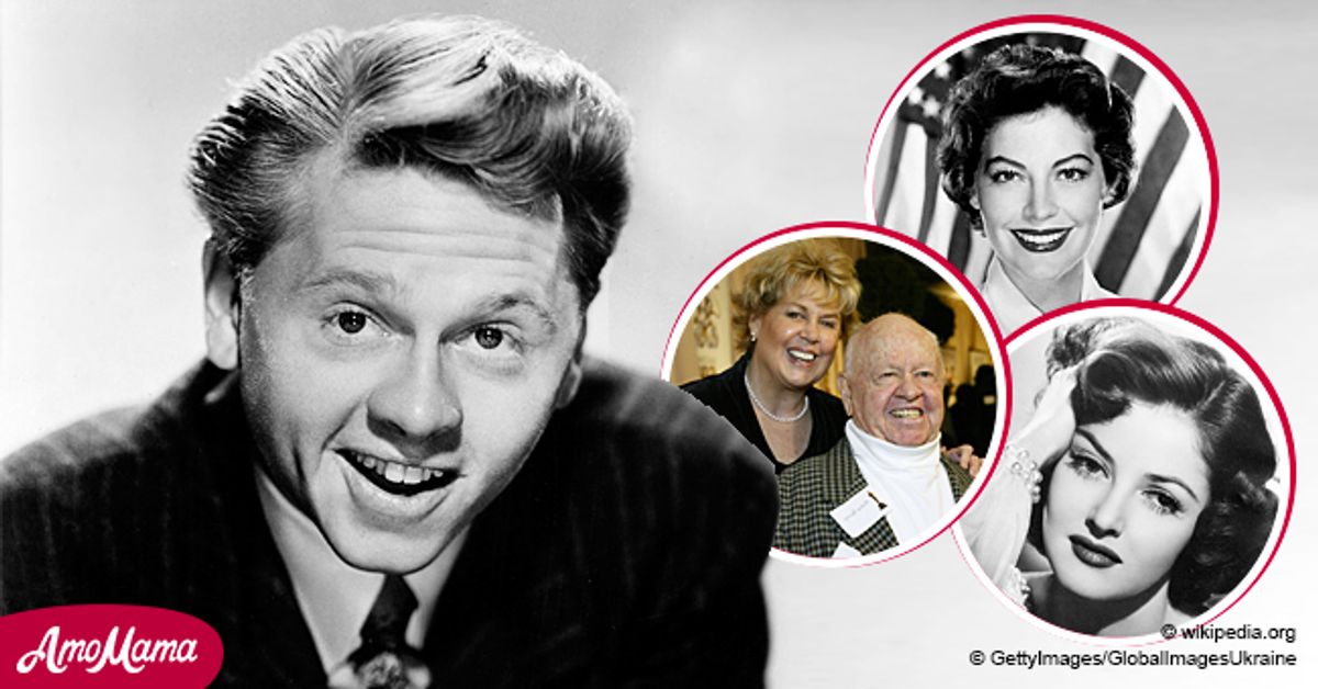 Mickey Rooney's Eight Marriages and Six Divorces
