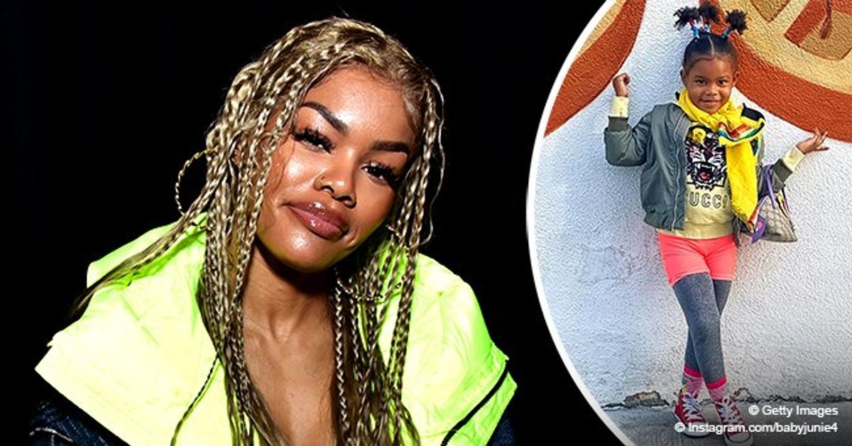Teyana Taylor's Daughter Junie Is a Mini-Fashionista Posing in Gucci ...