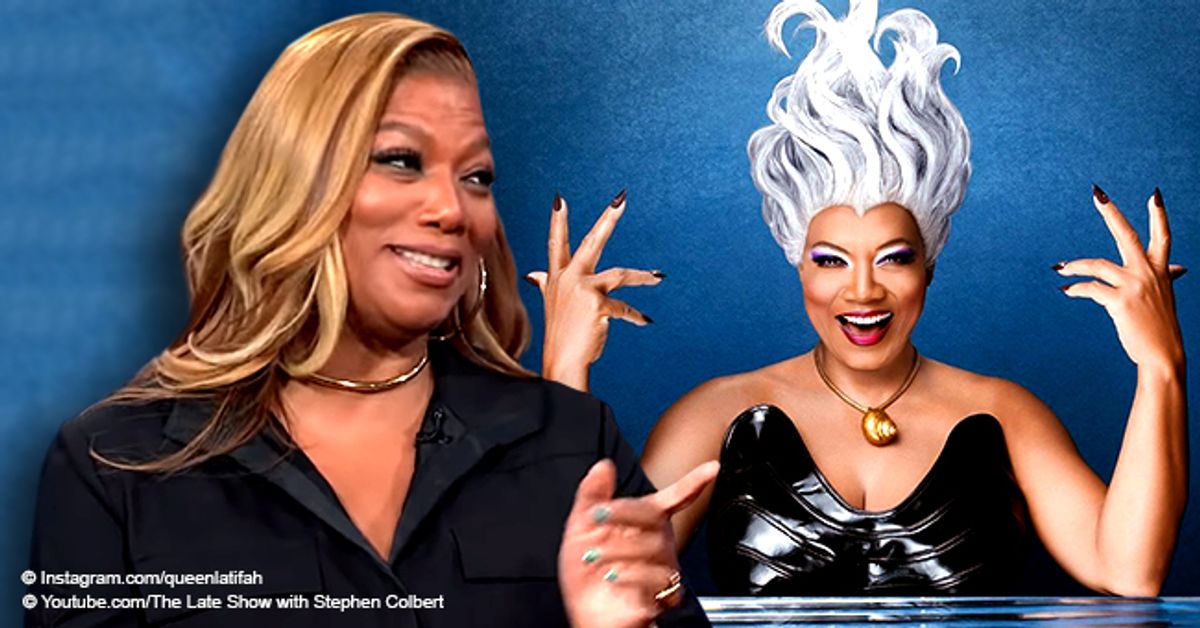 Queen Latifah Reveals Her Ursula Evil Cackle for 'The Little Mermaid ...