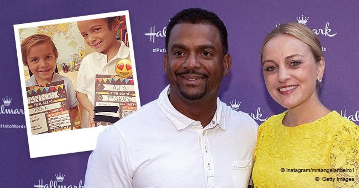 See This Sweet Photo of Alfonso Ribeiro's Look-Alike Sons on Their ...