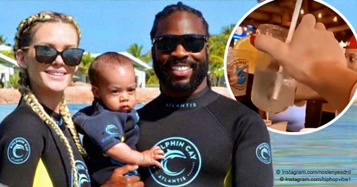NFL player Jahleel Addae & fiancée spark outrage for making a toast to ...