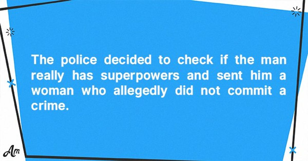 Daily Joke: Police Turn to a Man Who Can Determine Whether a Suspect Is ...