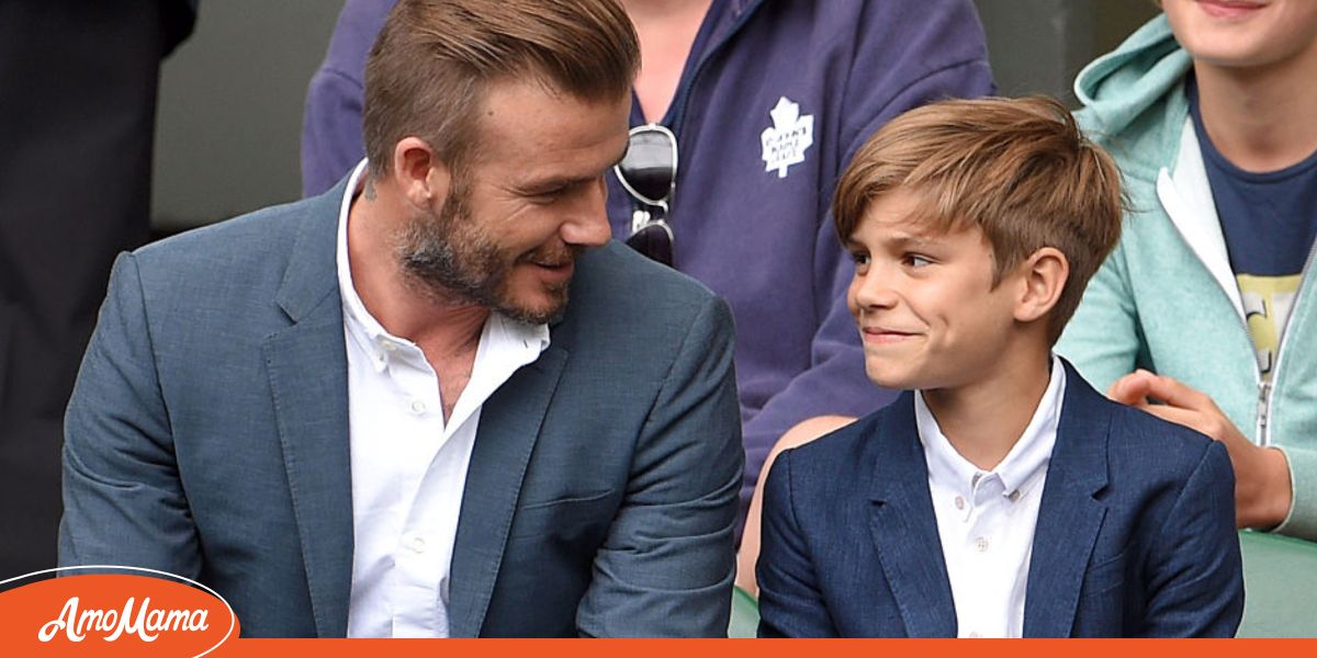 David Beckham’s Look-Alike Son Romeo Towers over Dad as They Hug Tight in Candid Photo
