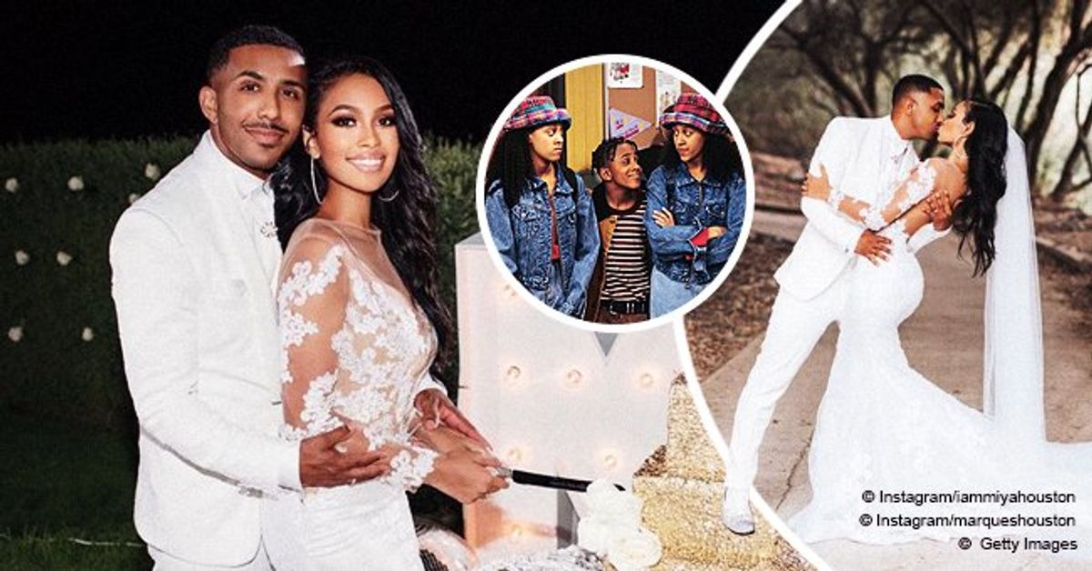 Marques Houston of 'Sister, Sister' Marries Miya Dickey in a Beautiful ...
