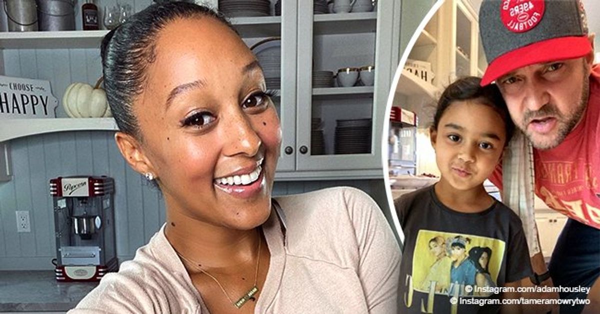 Tamera Mowry's Daughter Ariah Rocks a TLC Shirt as She Spends Time with Her Dad Adam Housley