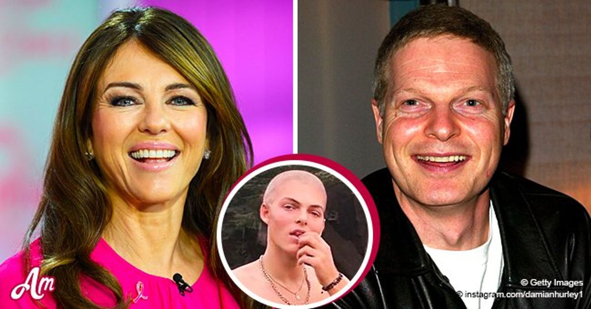 Elizabeth Hurleys Son Damian Shows New Hairstyle — Does He Look Like