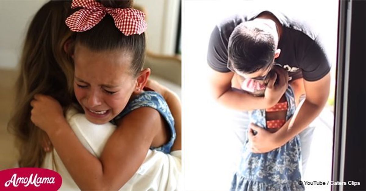 After a painful battle with leukemia, little girl finally met the man ...