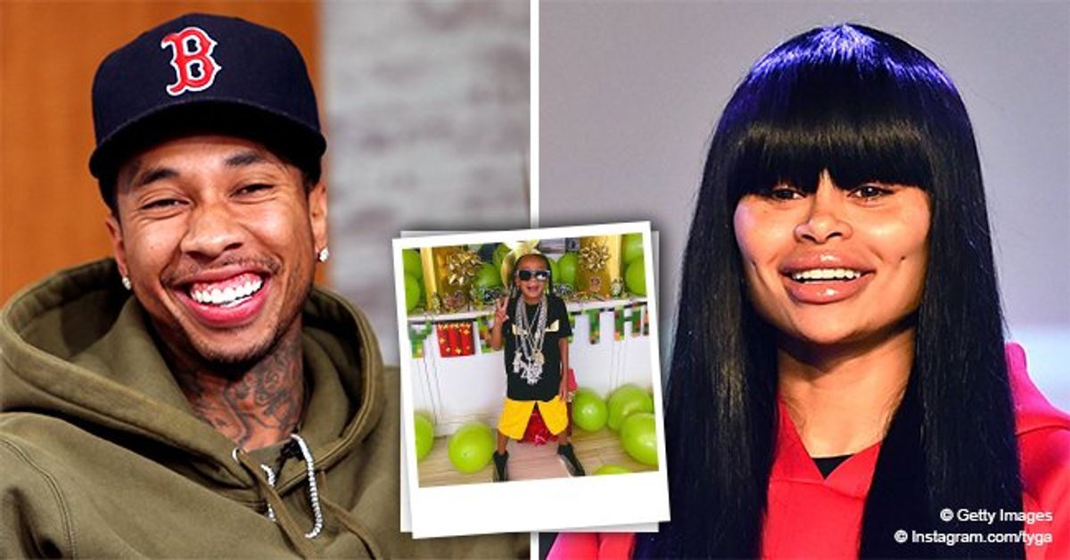 Blac Chyna & Tyga's Son King Cairo Looks like His Dad's Mini-Me in ...