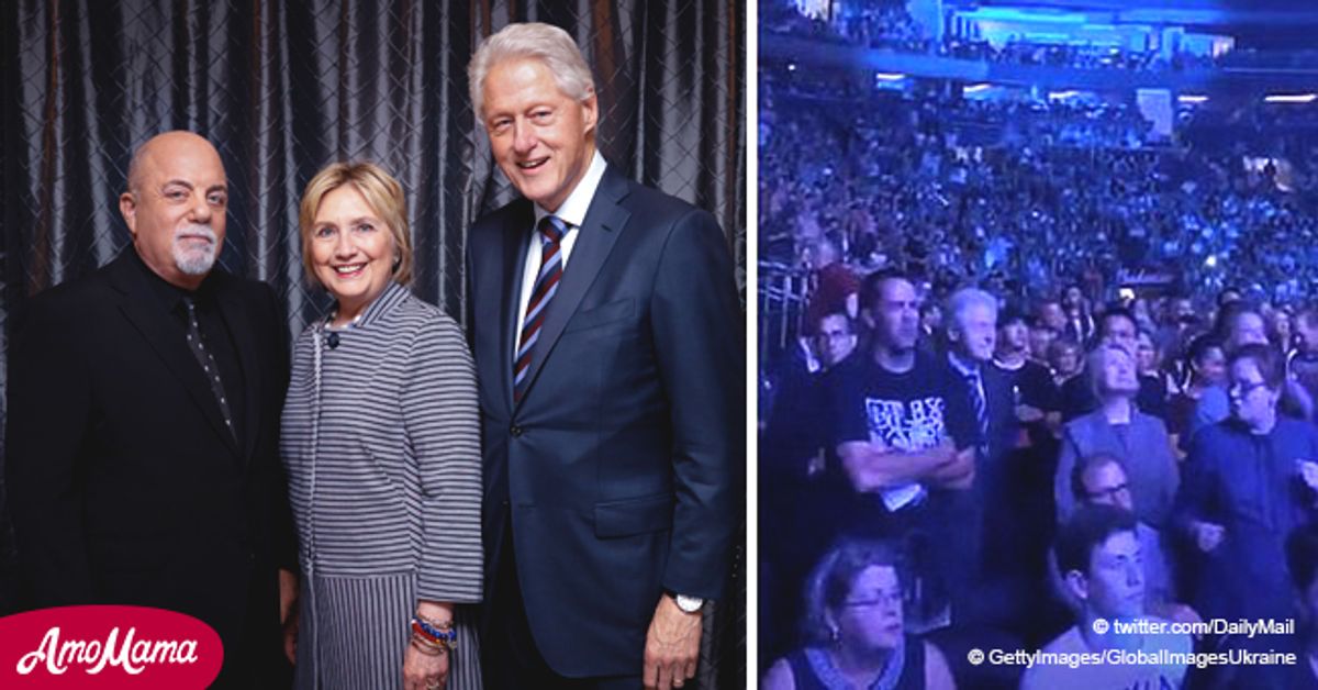 Bill and Hillary Clinton Spotted Rocking out at a Billy Joel Concert