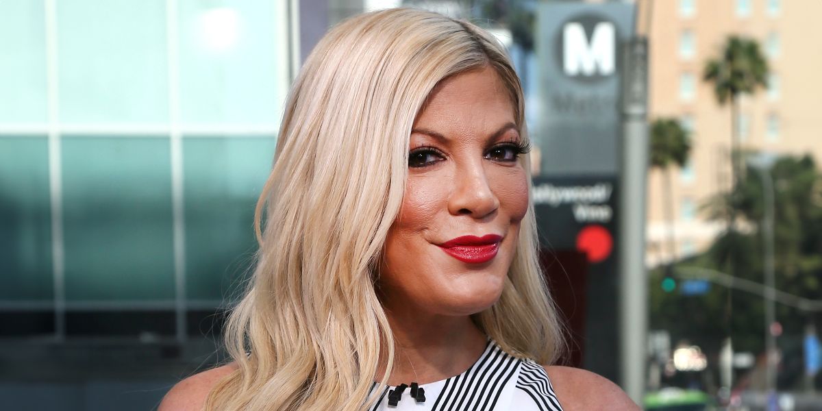 Online Users Slam Tori Spelling, 51, for Wearing Neon Two-Piece ...