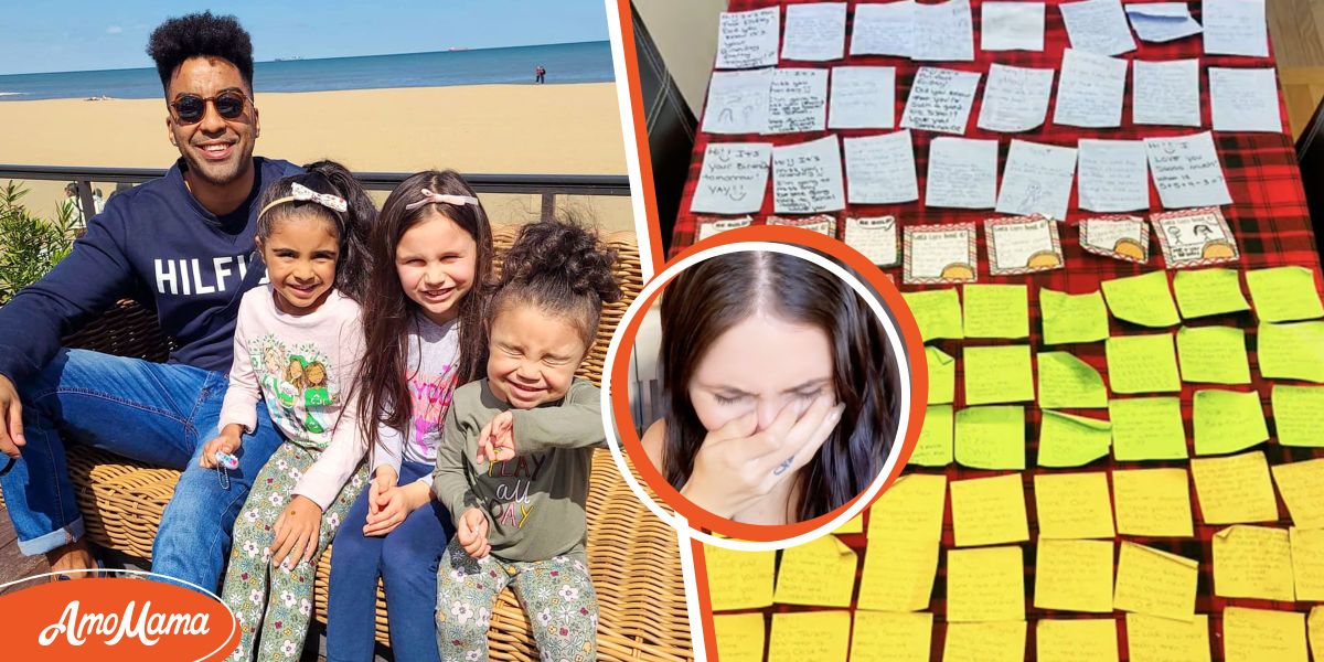 Mom Cries after Finding Hundreds of Sweet Notes Her Husband Writes to ...
