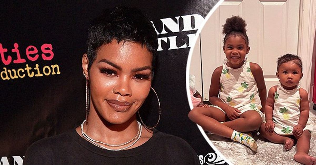 Teyana Taylor's 2 Daughters Junie & Rue Pose in Matching Pineapple ...