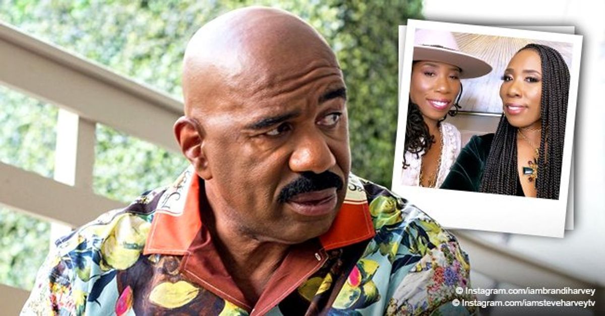 Steve Harvey's Twin Daughters Stun in a Selfie Rocking Pink & Green ...