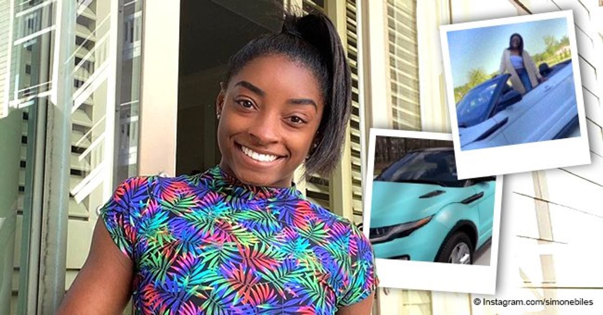 Check Out Olympian Simone Biles' Convertible Car That She Proudly Named ...