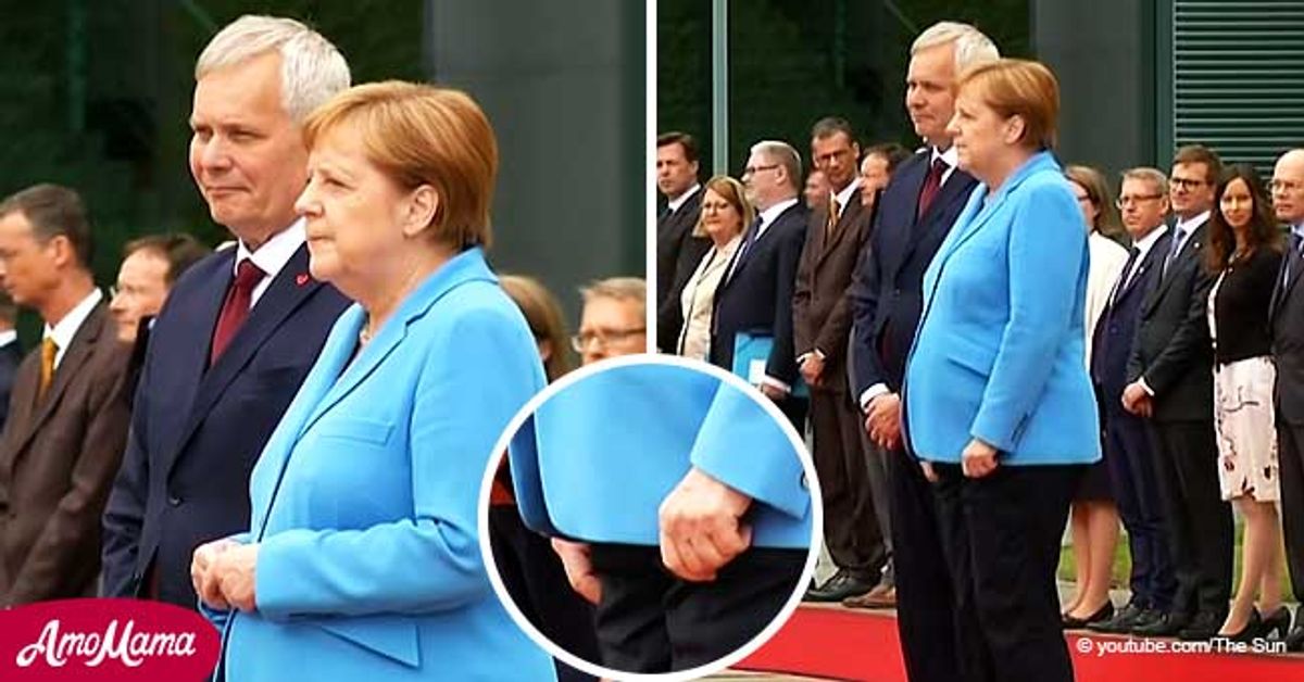 Angela Merkel Spotted Shaking for the Third Time in Less Than a Month