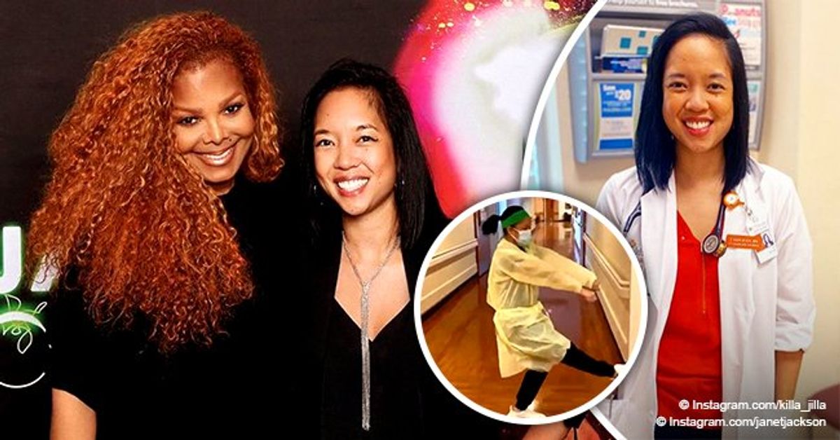 Janet Jackson's Healthcare Worker Fan Keeps Spirits up by Dancing to ...