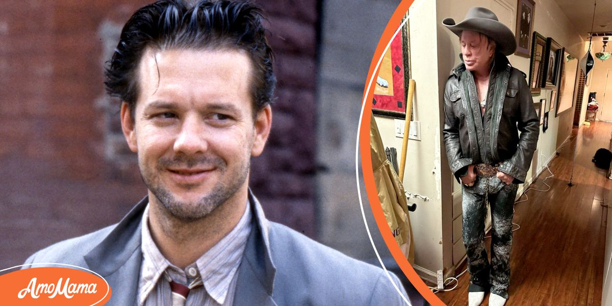 Mickey Rourke Shares 'Getting Ready to Go Out' in a Modern Cowboy Outfit